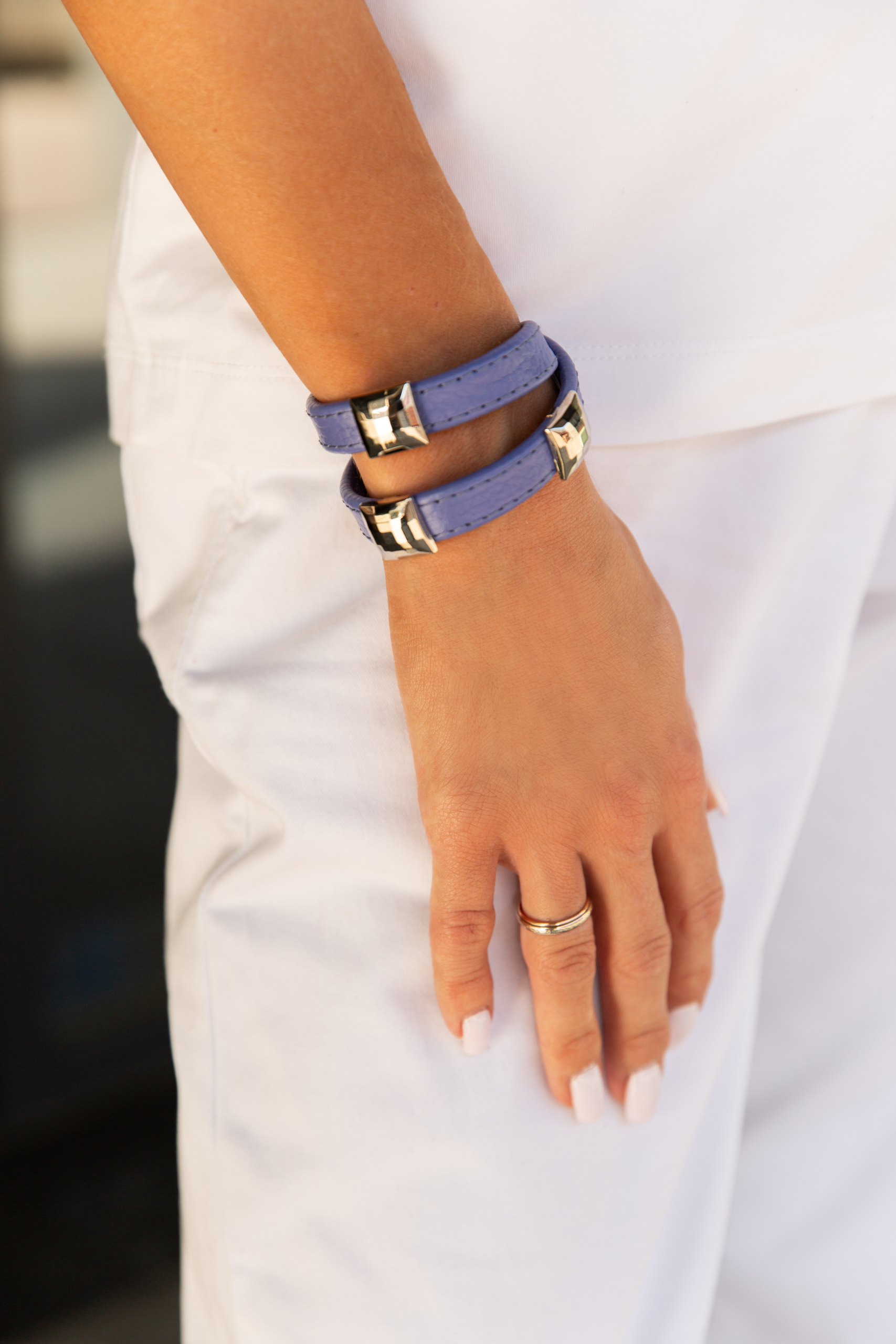 Двойной браслет с вставками «пиксель» — Ezhen Store